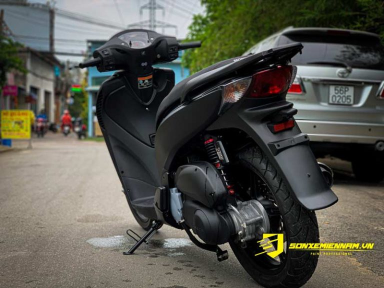 Sh Đen Nhám - Sơn Xe Sh 150i Đen Nhám Chất Lượng Tại TPHCM 2025